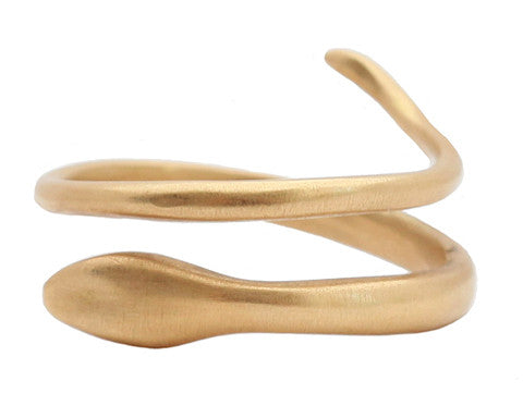 14K Gold Serpent Ring – Gillian Conroy Jewelry